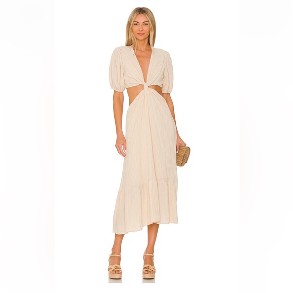 Line & Dot | Dresses | Revolve Line Dot Ella Midi Dress | Poshmark